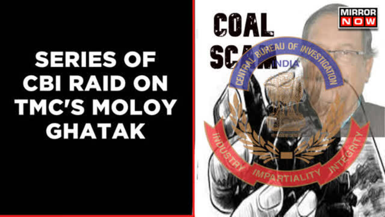 Bengal Coal Scam:TMC Leader Moloy Ghatak's Residence Raided By CBI In Series | Political News