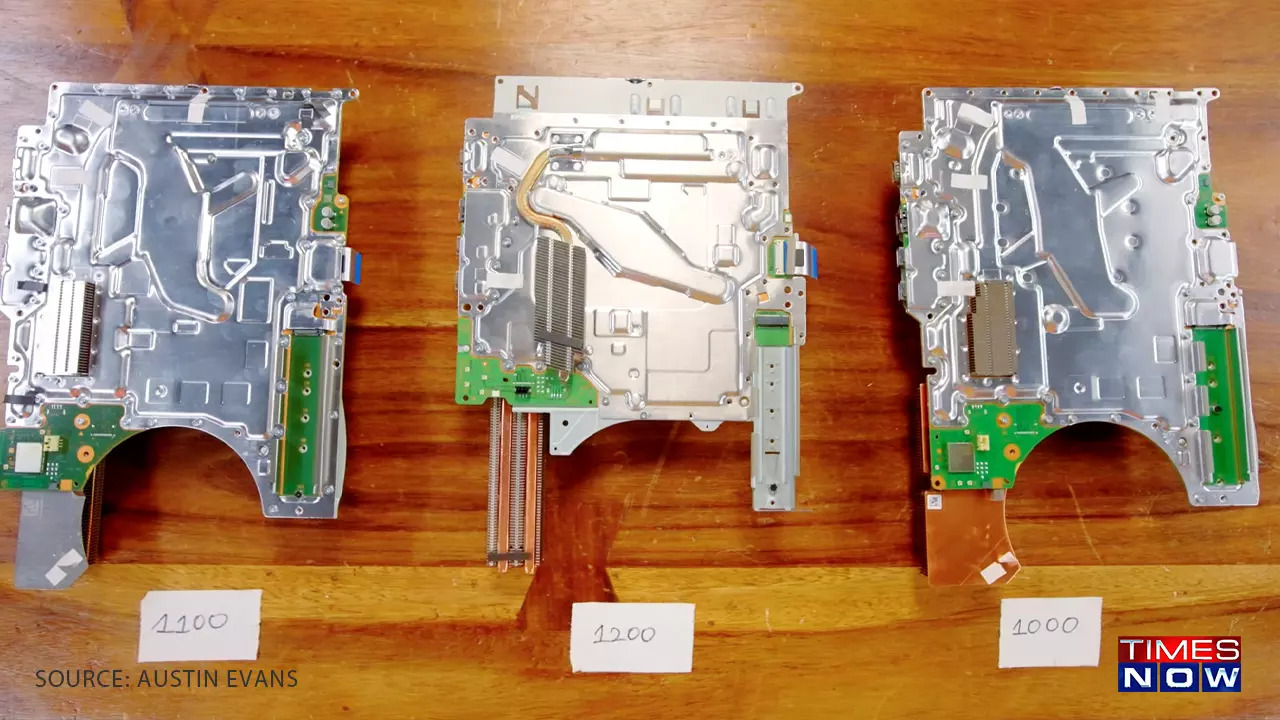 Sony's new PS5 1200 series teardown: smaller motherboard, heatsinks ...