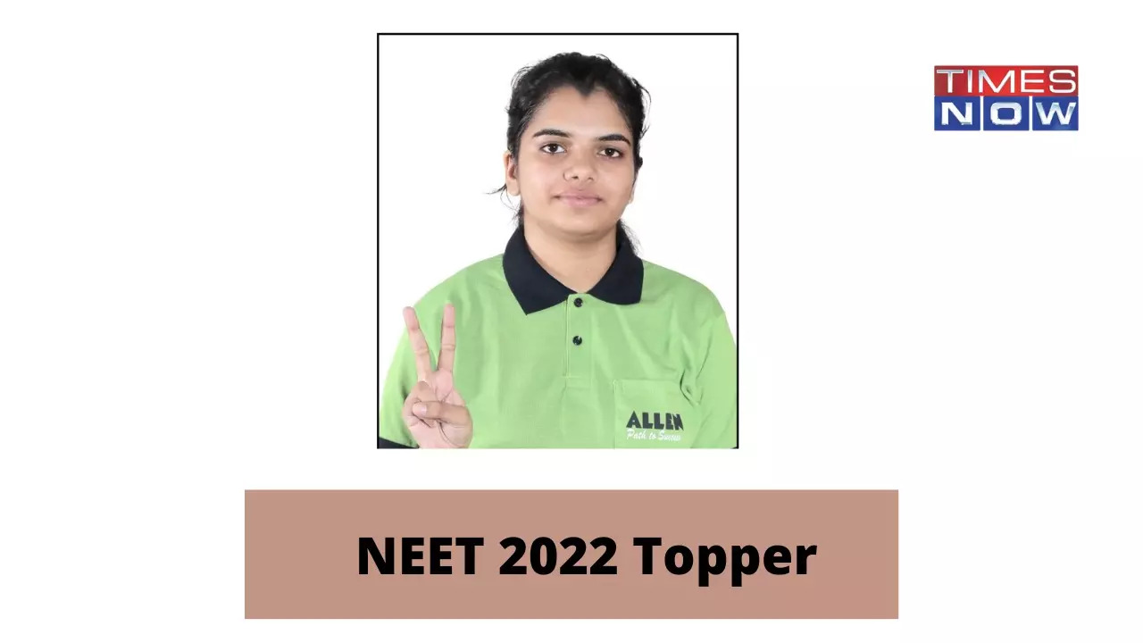 NEET 2022 Toppers List: Haryana’s Tanishka bags AIR 1 with 715 out of ...