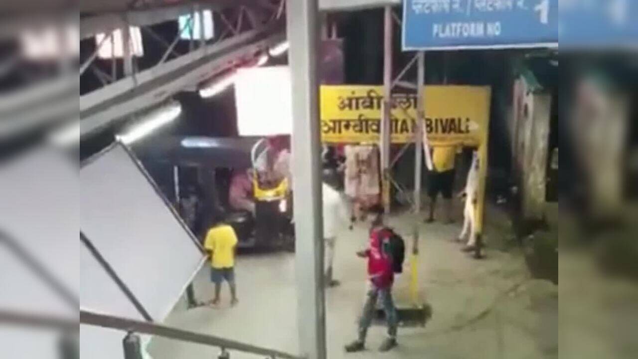 Viral video: Maharashtra man drives auto rickshaw onto Ambivali railway ...