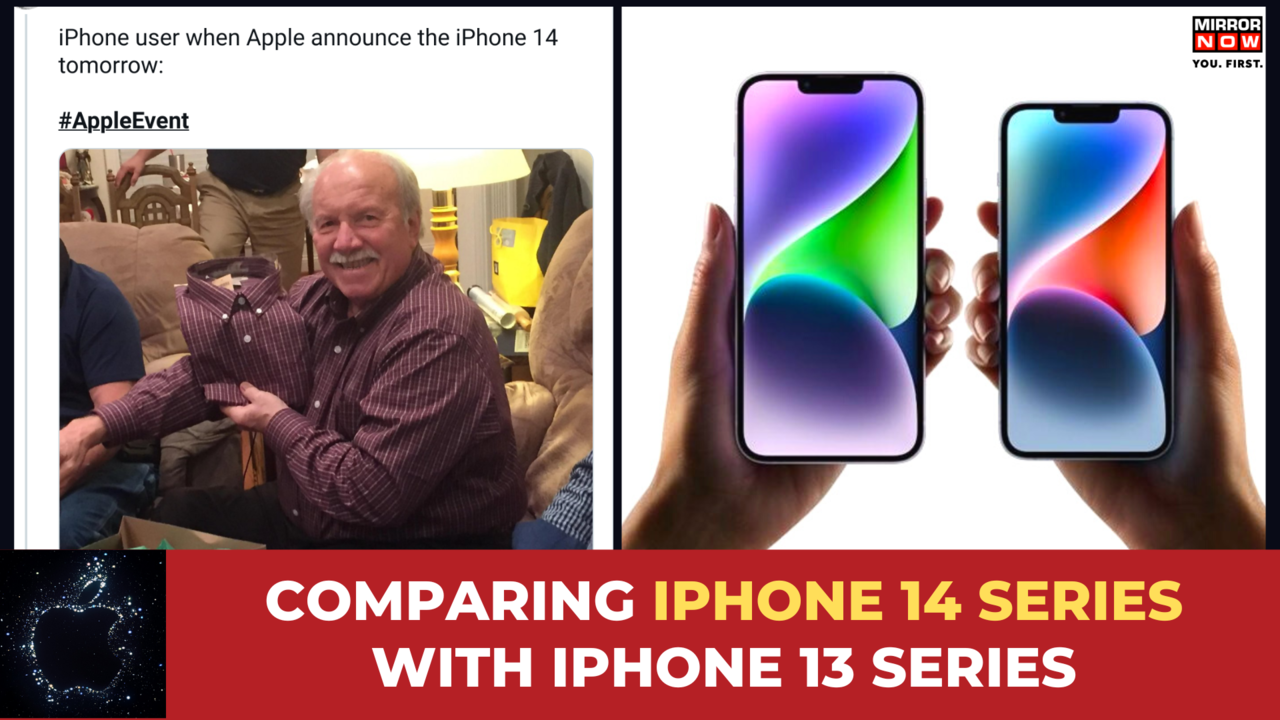 Apple Event| Comparing iPhone 14 Series With iPhone 13 Series| Apple ...