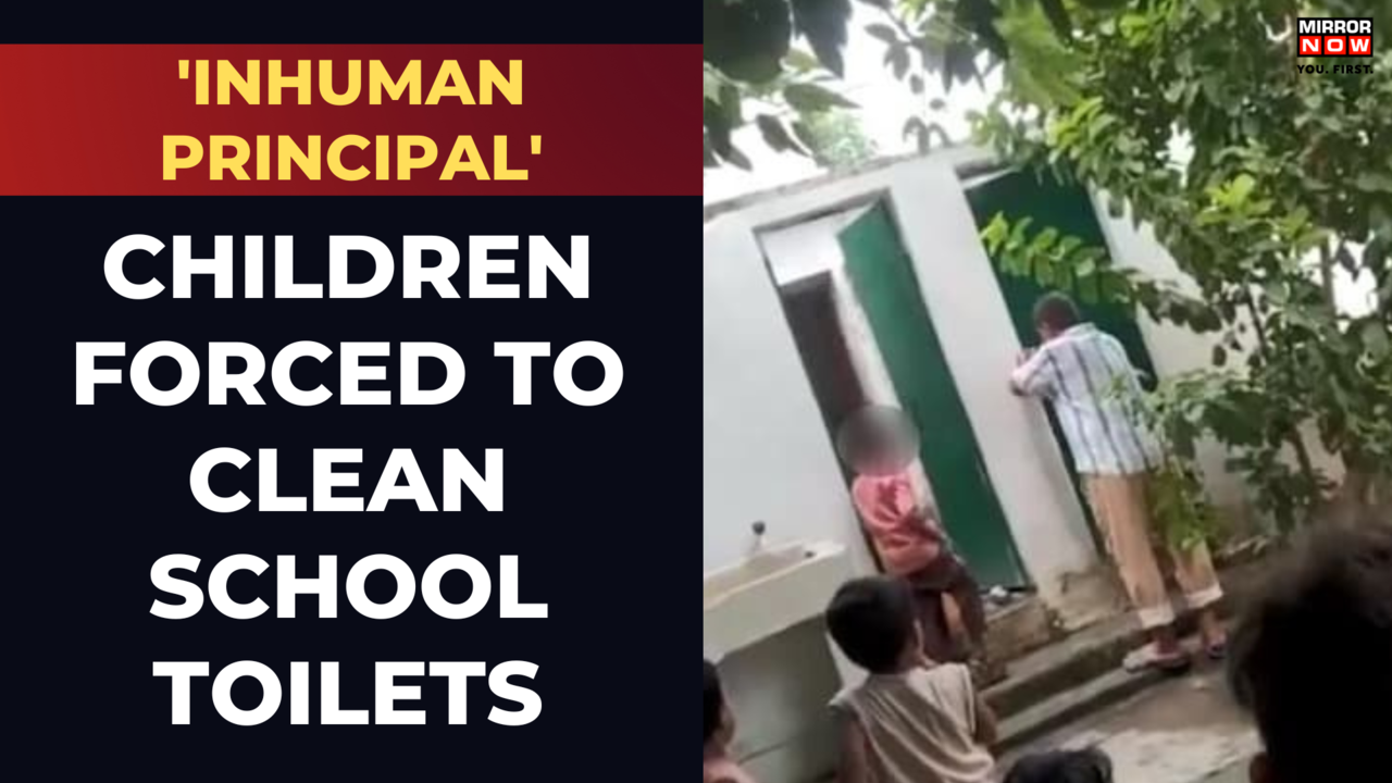 Shocking Video | Primary School Children Made to Clean Toilets by ...