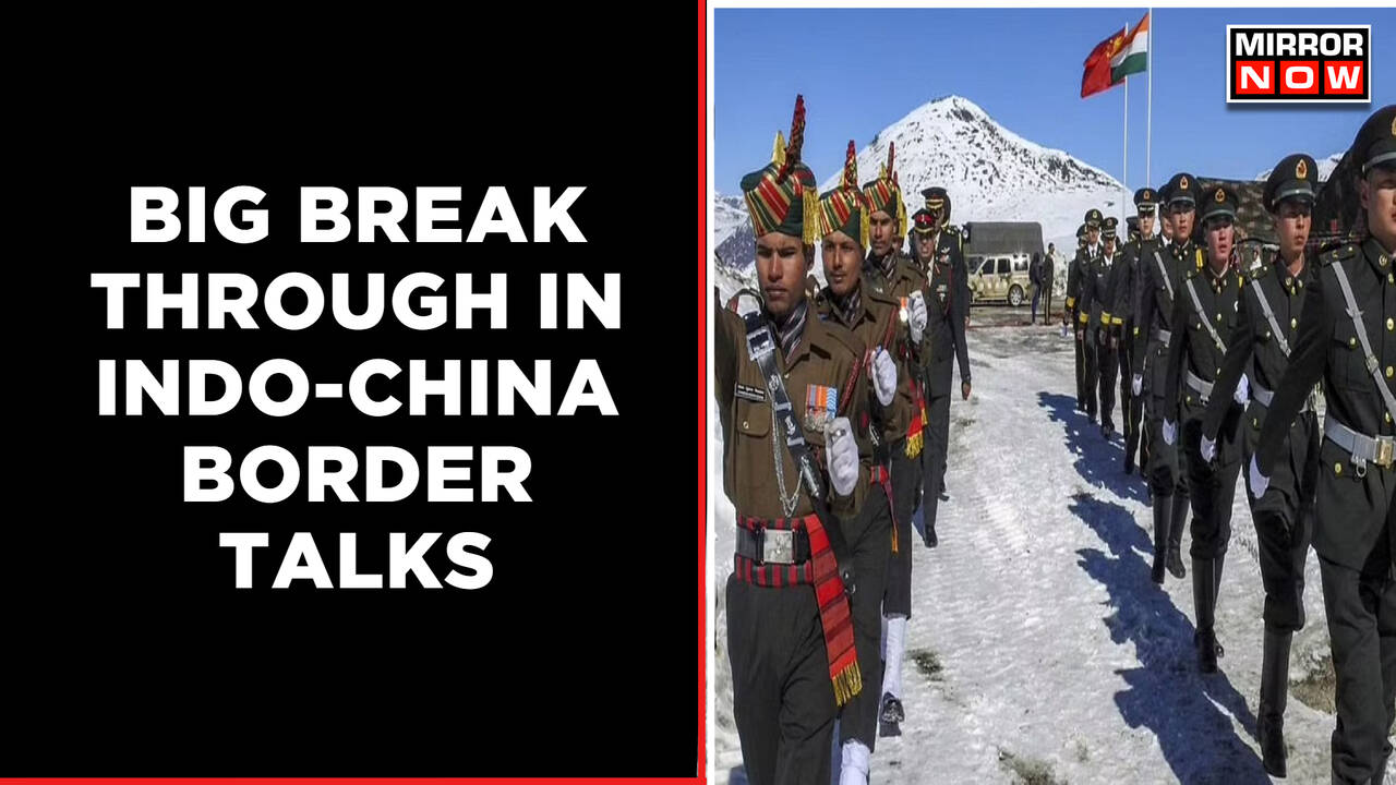 Breakthrough In Indo-China Border Talks; Disengagement From a Key ...
