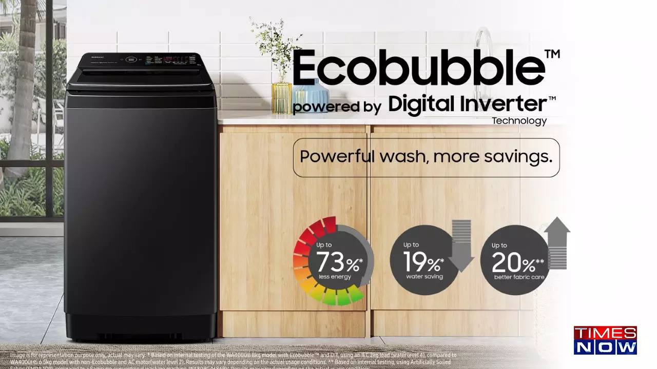 Samsung launches new range of Ecobubble fully auto washing machines ...