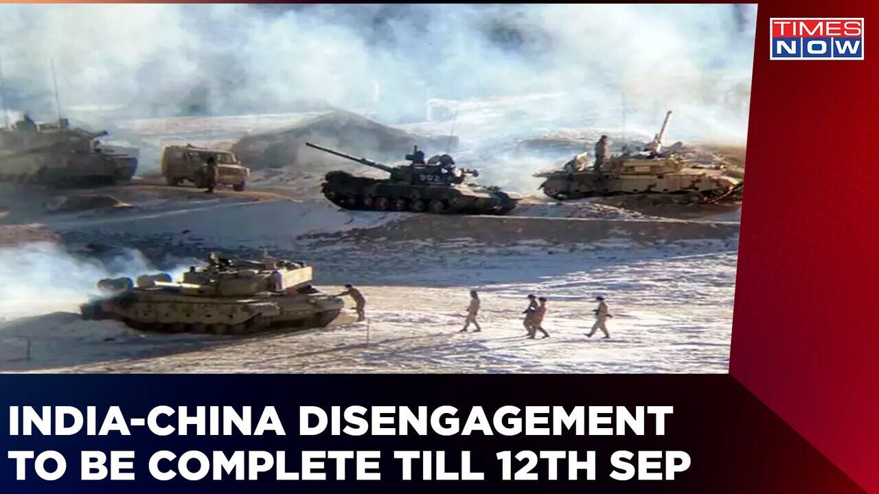 Ladakh LAC Disengagement Begins | PLA Tanks Seen Disengaging | India ...