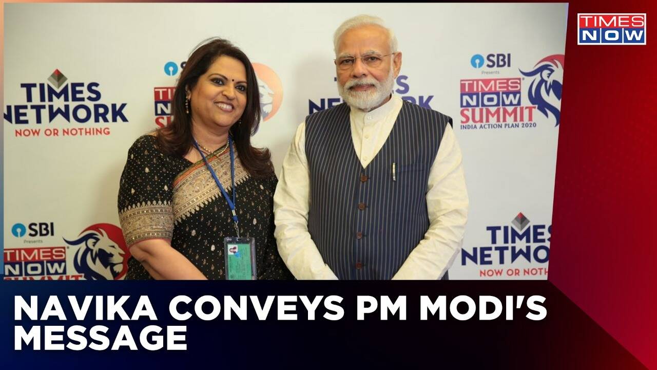 Amazing Indians Award 2022 | Navika Kumar Conveys PM Modi's Message To Winners | Times Now ...