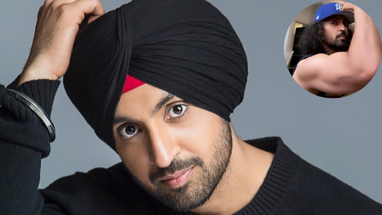 ‘im Sexy And I Know It Diljit Dosanjh Shows Off His Toned Muscles In
