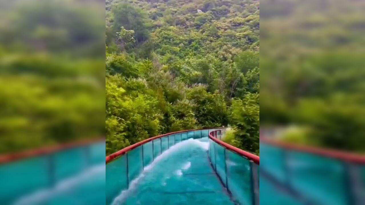 Behold: A nearly 3-km-long glass waterslide in China and record ...