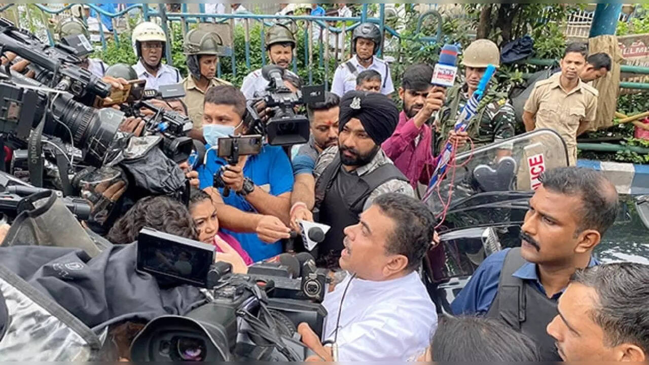 ‘Don't touch my body, you are lady’: TMC takes swipe at Suvendu ...