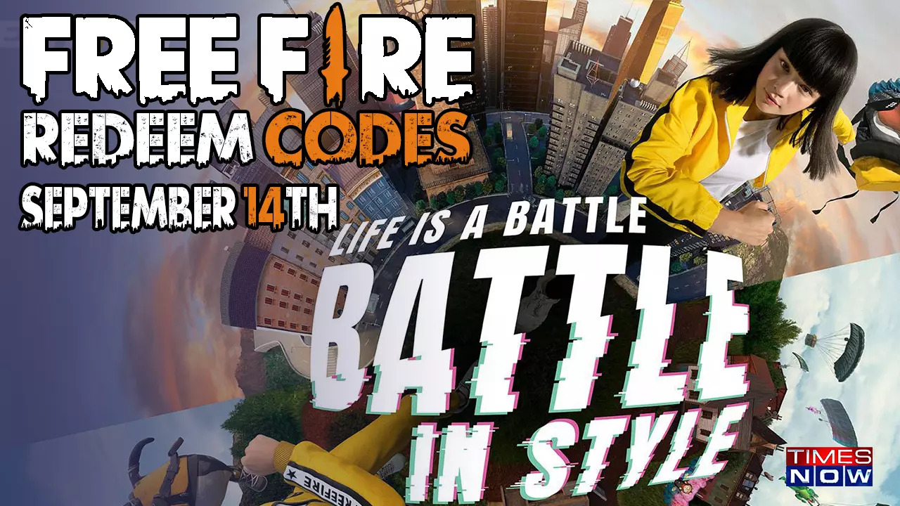 Garena Free Fire redeem codes all working for 14th September 2022 ...