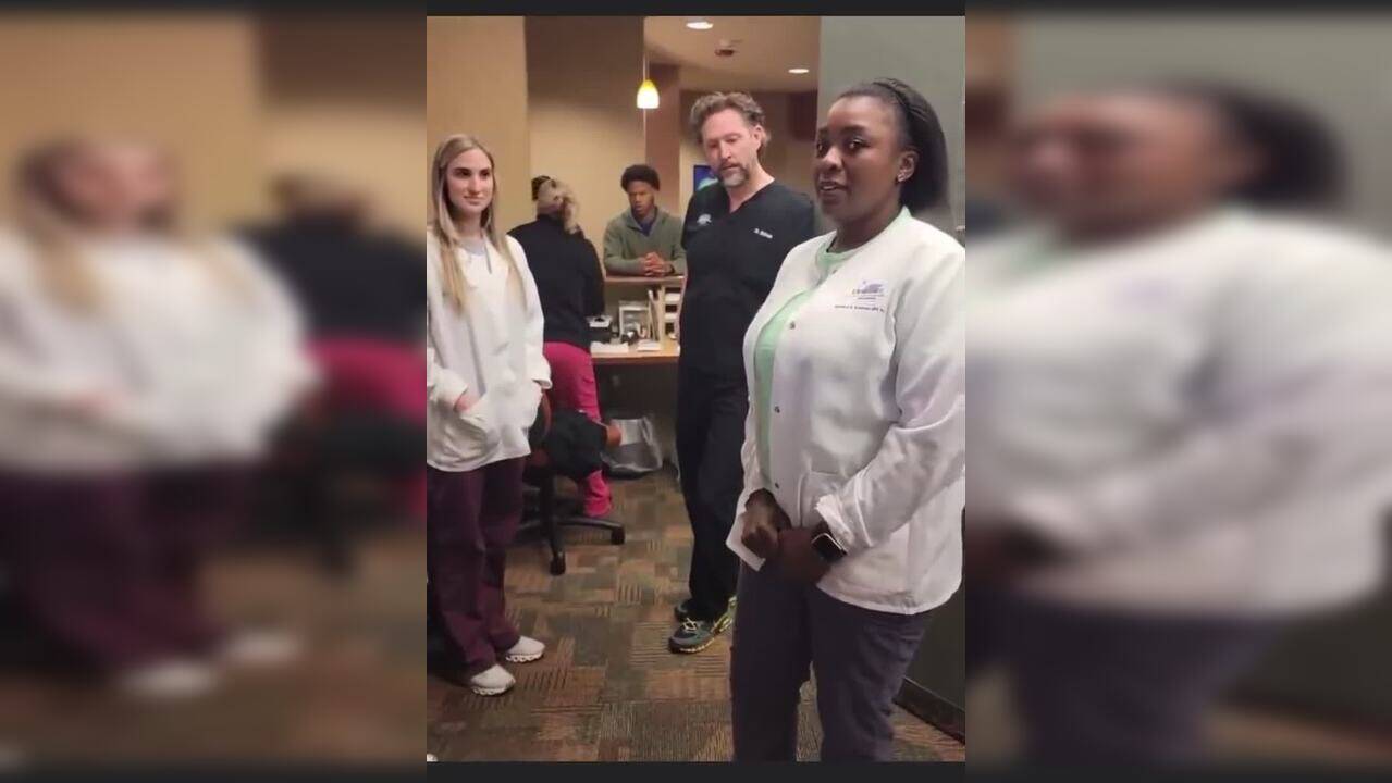 Doctors reward nurse for her hard work and dedication; emotional moment ...