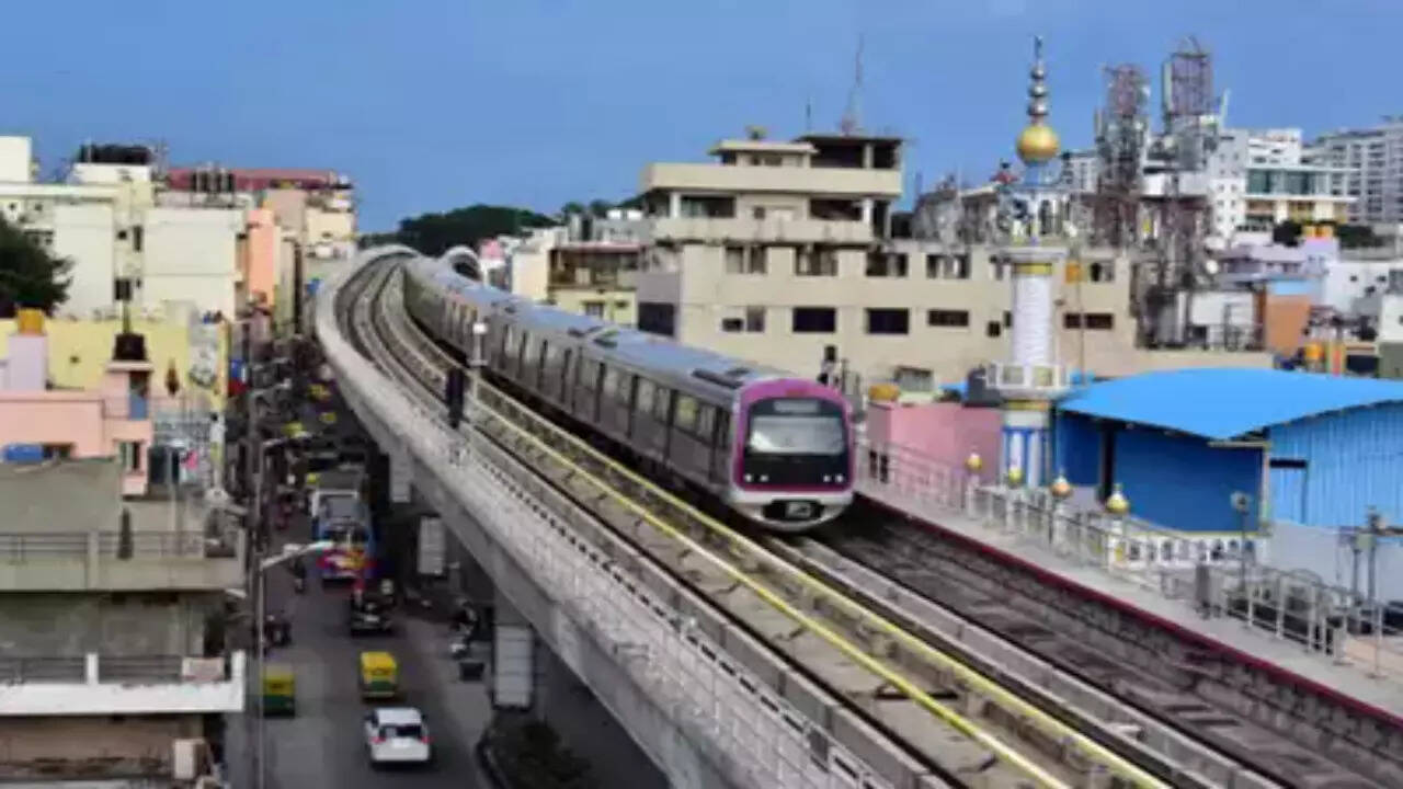 Bengaluru: Delay in services on Namma Metro Purple Line due to ...