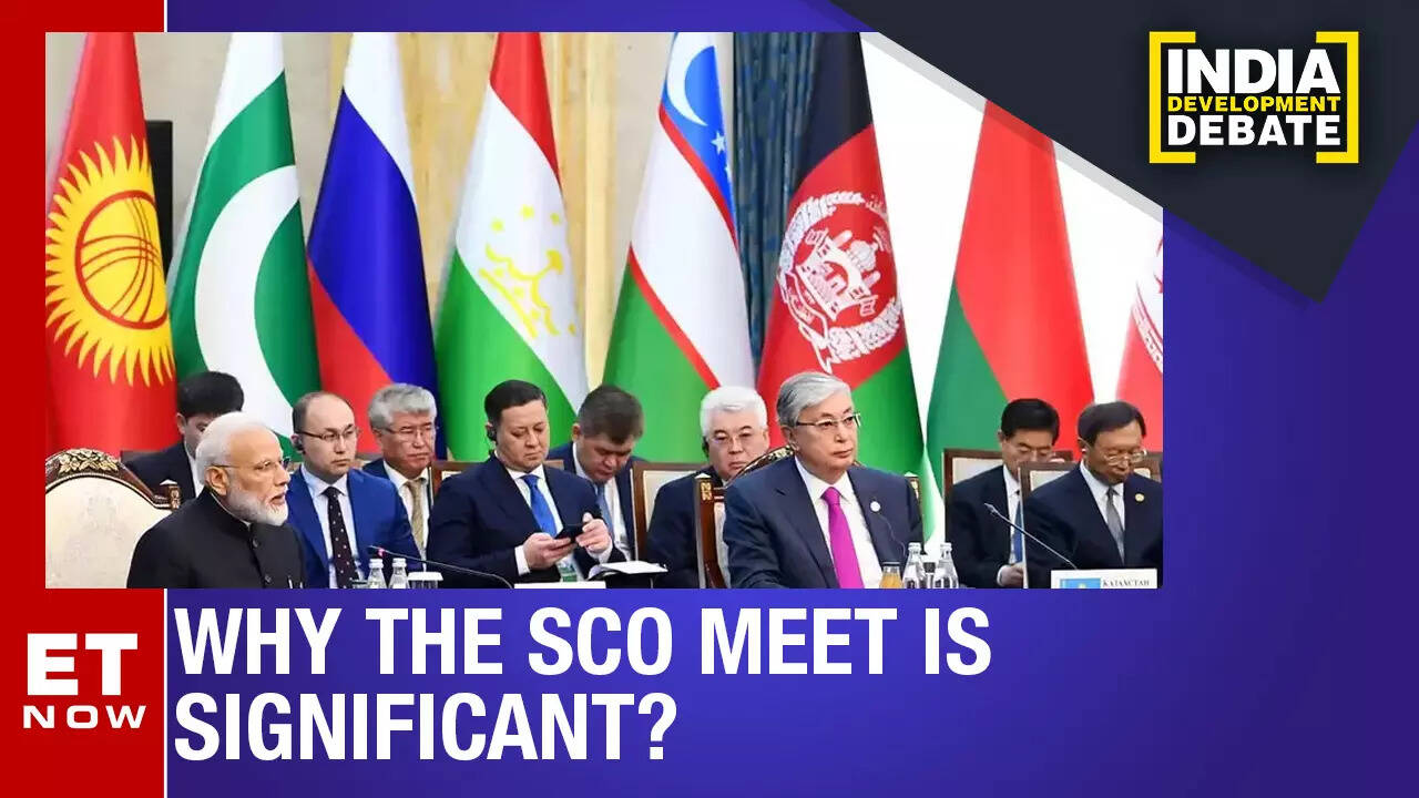 Deep-Dive: Why The SCO Meet Is Significant? | India Development Debate | ET Now | Shows News ...