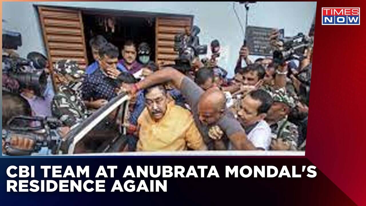 CBI Team At Anubrata Mondal's Residence; Probe In Cattle Smuggling Case | Breaking News | India ...