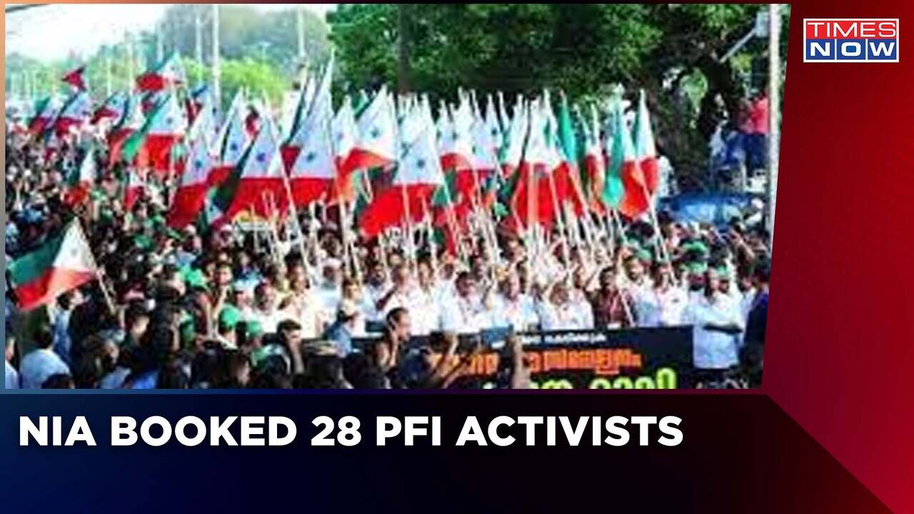 Massive Crackdown On PFI | NIA Booked 28 PFI Activists; Accused Organised Terror Camp | English ...