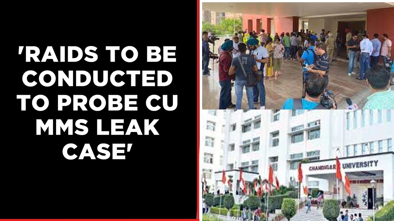 Chandigarh News | 'Raids Maybe Conducted To Probe The CU MMS Case ...