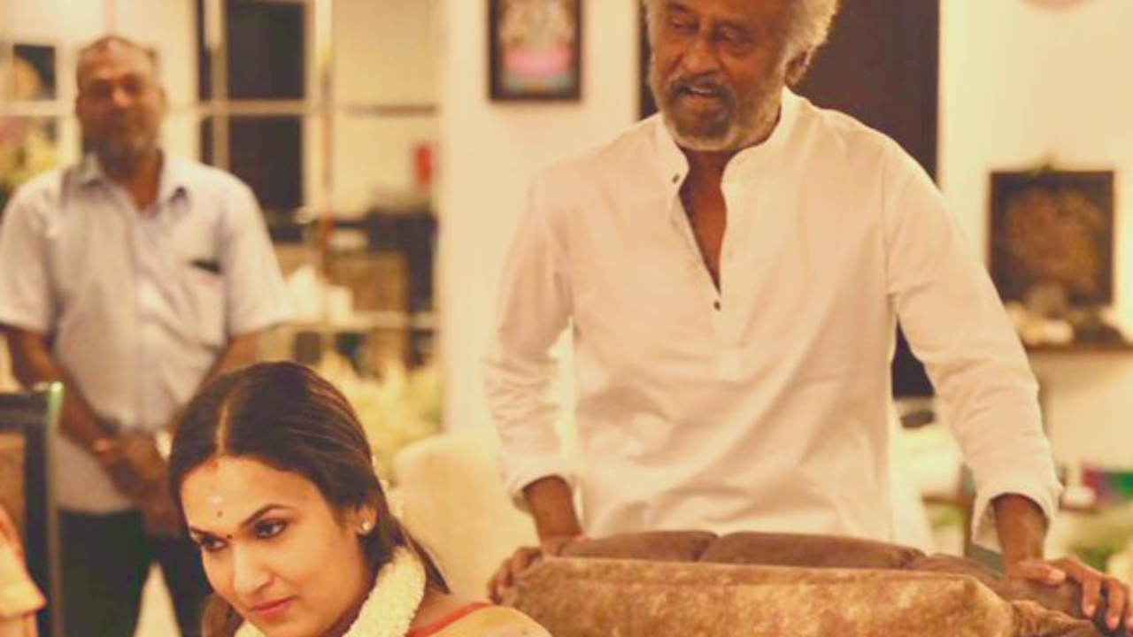 Soundarya Rajnikanth shares first pic of her newborn son with father ...