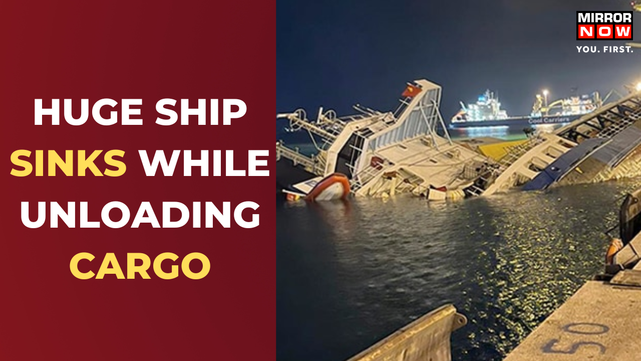 Viral Video | Turkey Ship Sink | On Camera | Huge Ship Sinks At Turkey ...