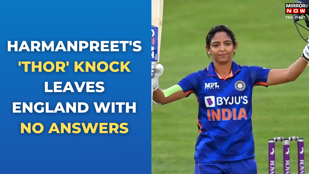 Harmanpreet Kaur 143 | Harmanpreet Kaur's 'Thor' Knock Sparks Social ...