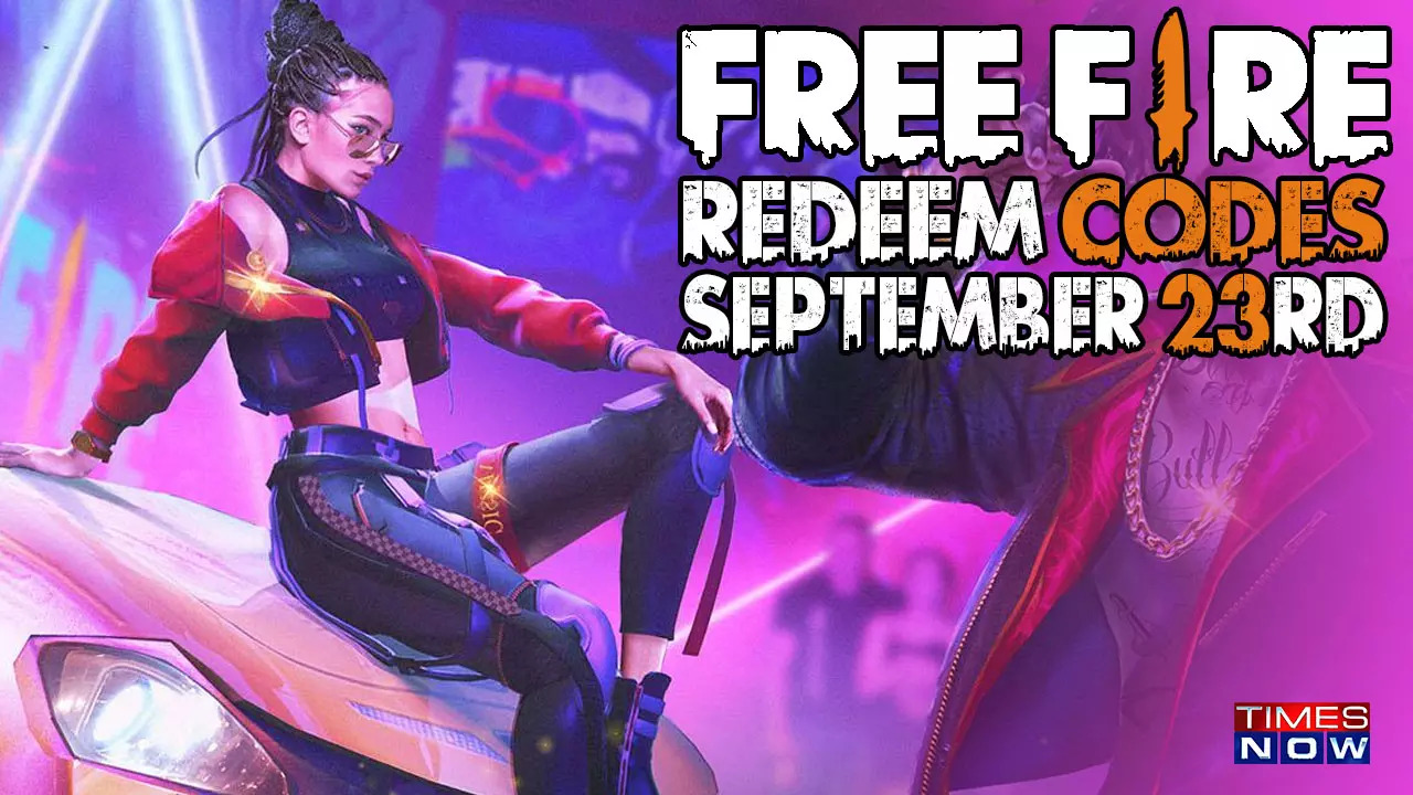 Garena Free Fire redeem codes (all working) for 23rd September 2022 ...