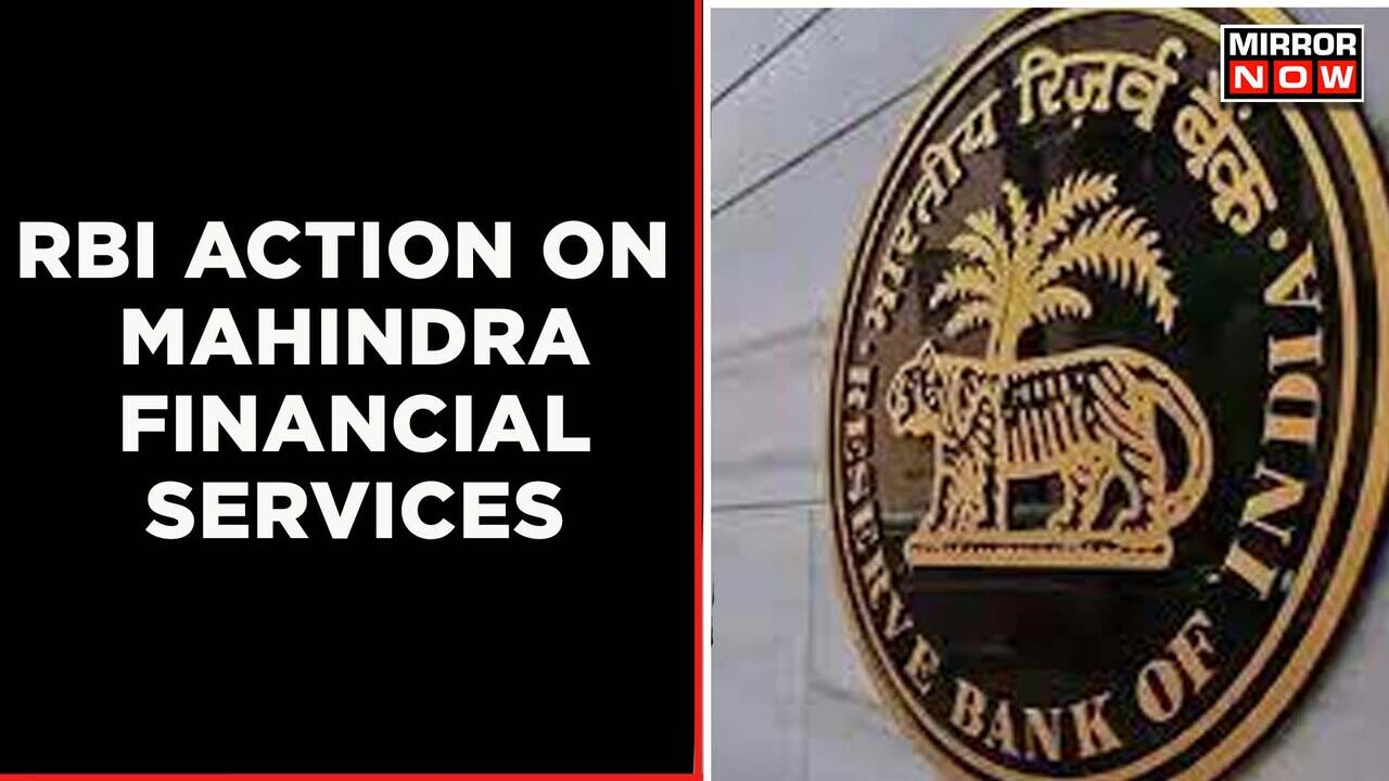 RBI Action On Mahindra Financial Services | NBFC Barred From Recovery ...