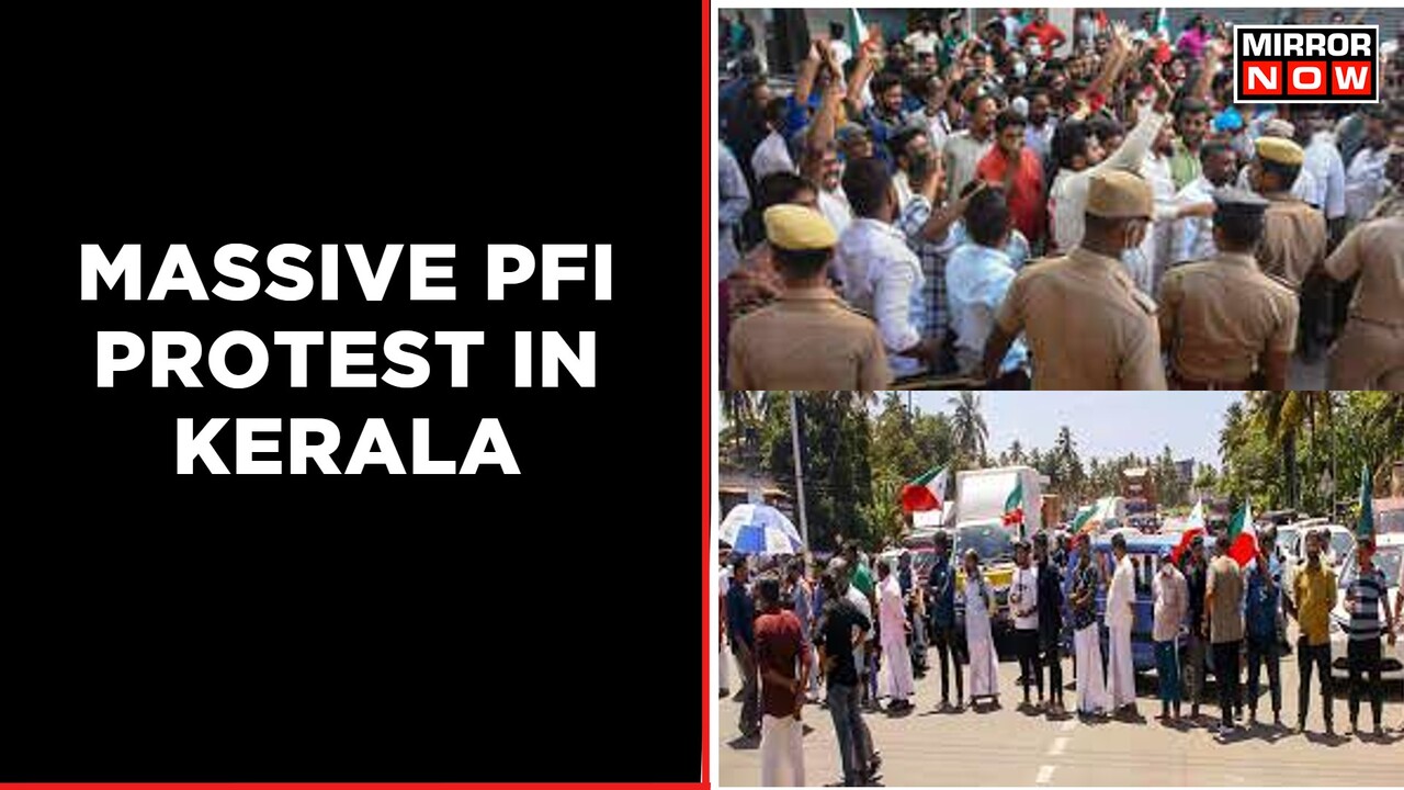 PFI Workers Attack Buses, Pelt Stones In Kerala | Latest News | English ...
