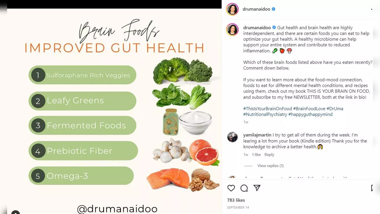 7 foods to boost your brain power and health: Listen to Harvard-trained psychiatrist and ...