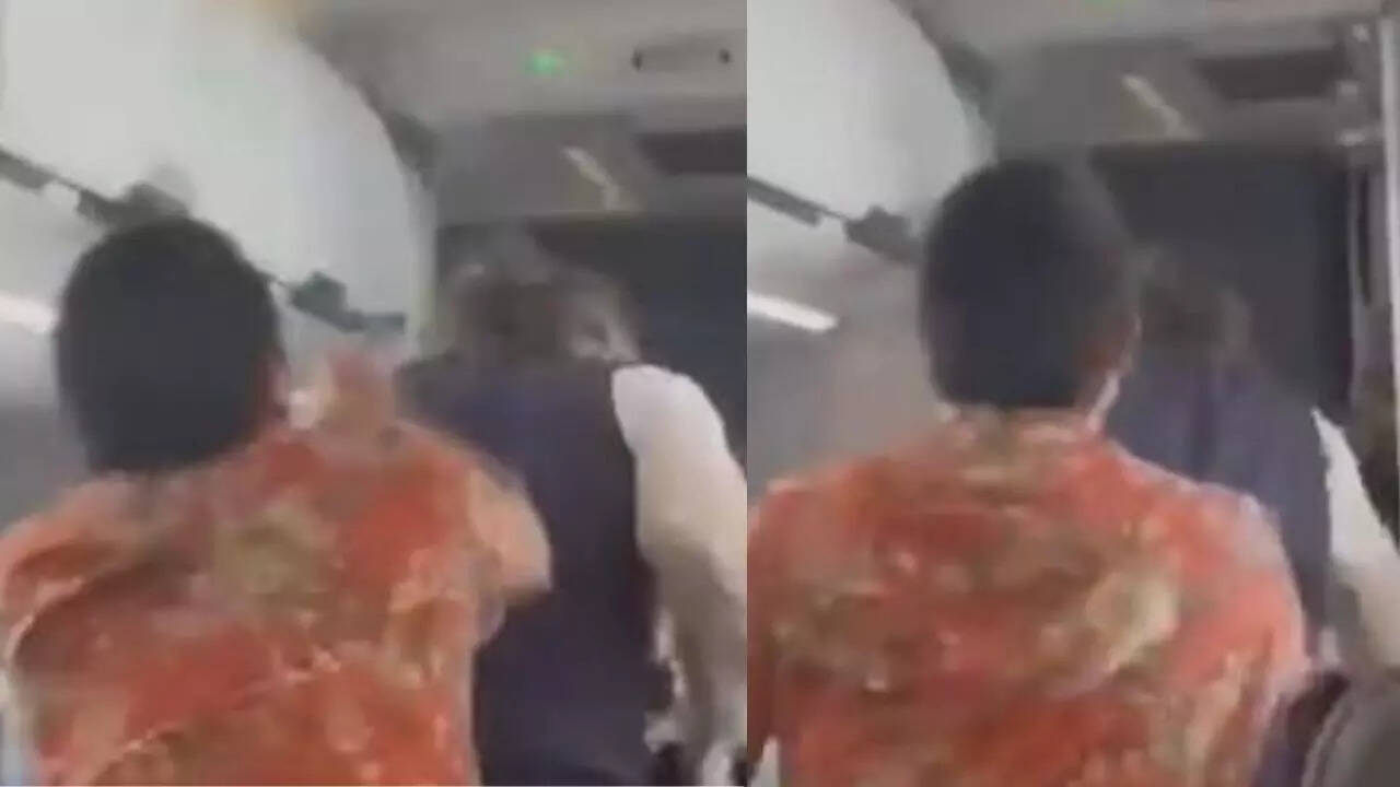 Passenger Punches American Airlines Flight Steward Mid Air Video Goes