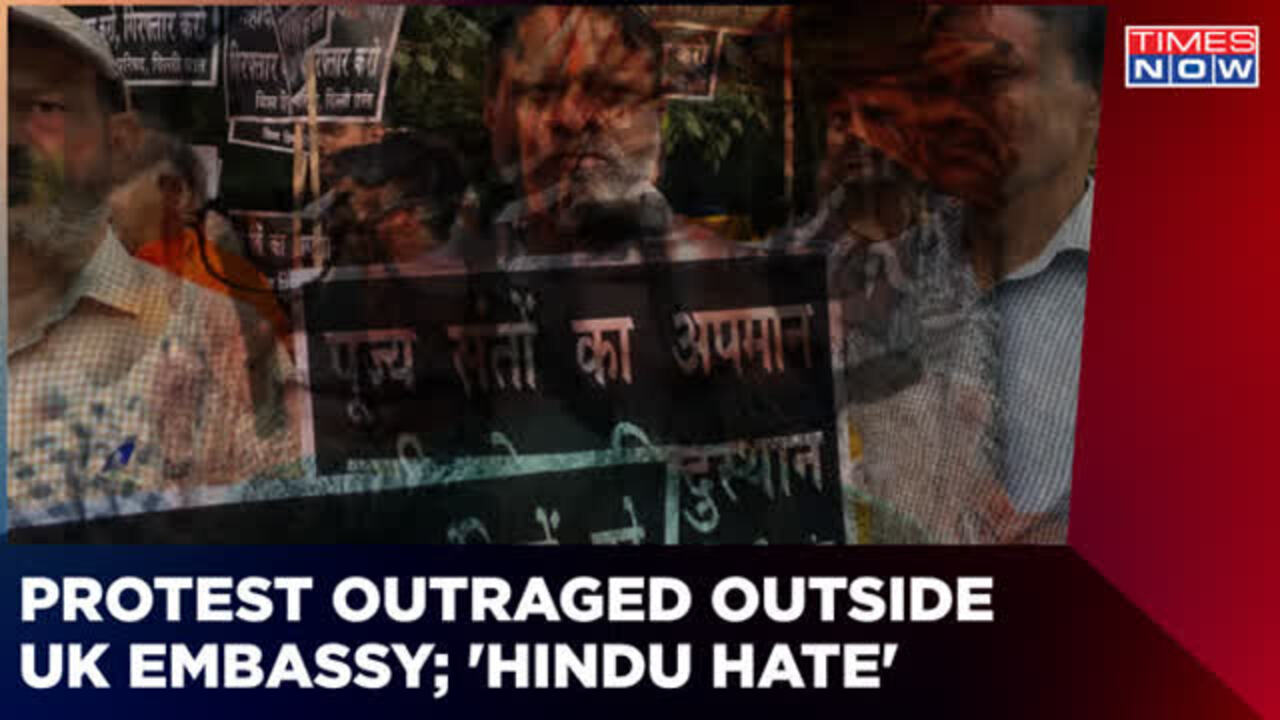 Protests in the UK against 'Hindu hate' spark outrage outside the ...