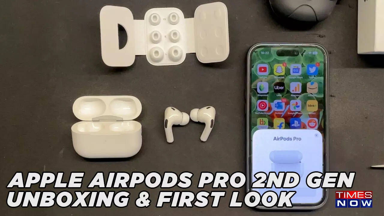 Apple AirPods Pro 2 Indian Retail Unit unboxing, hands-on | Technology & Science News, Times Now