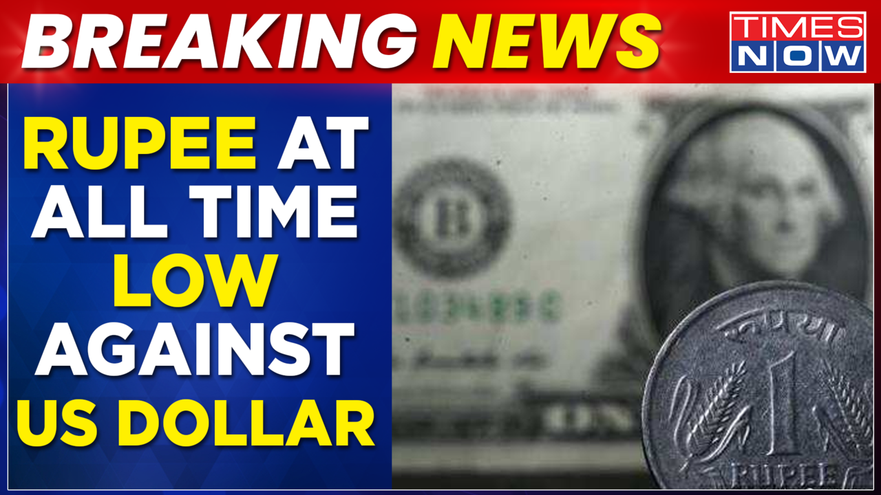 Rupee At All Time Low With 81.55 Against US Dollar; Indian Markets ...