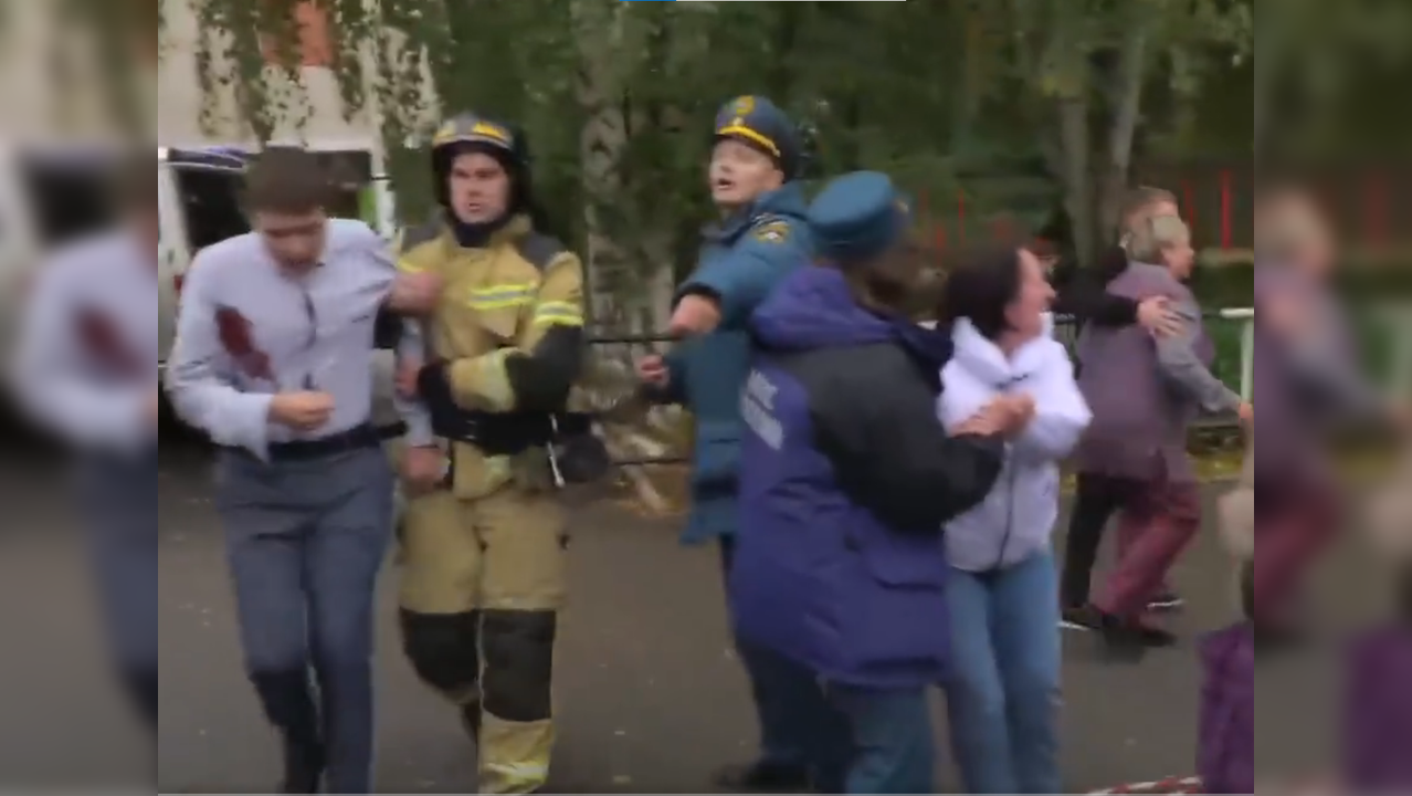 13 killed in shooting at a school in central Russia' Izhevsk; gunman ...