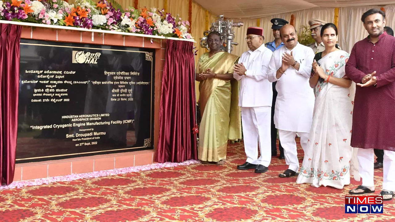 The President of India Inaugurates HAL’s Integrated Cryogenic Engine ...