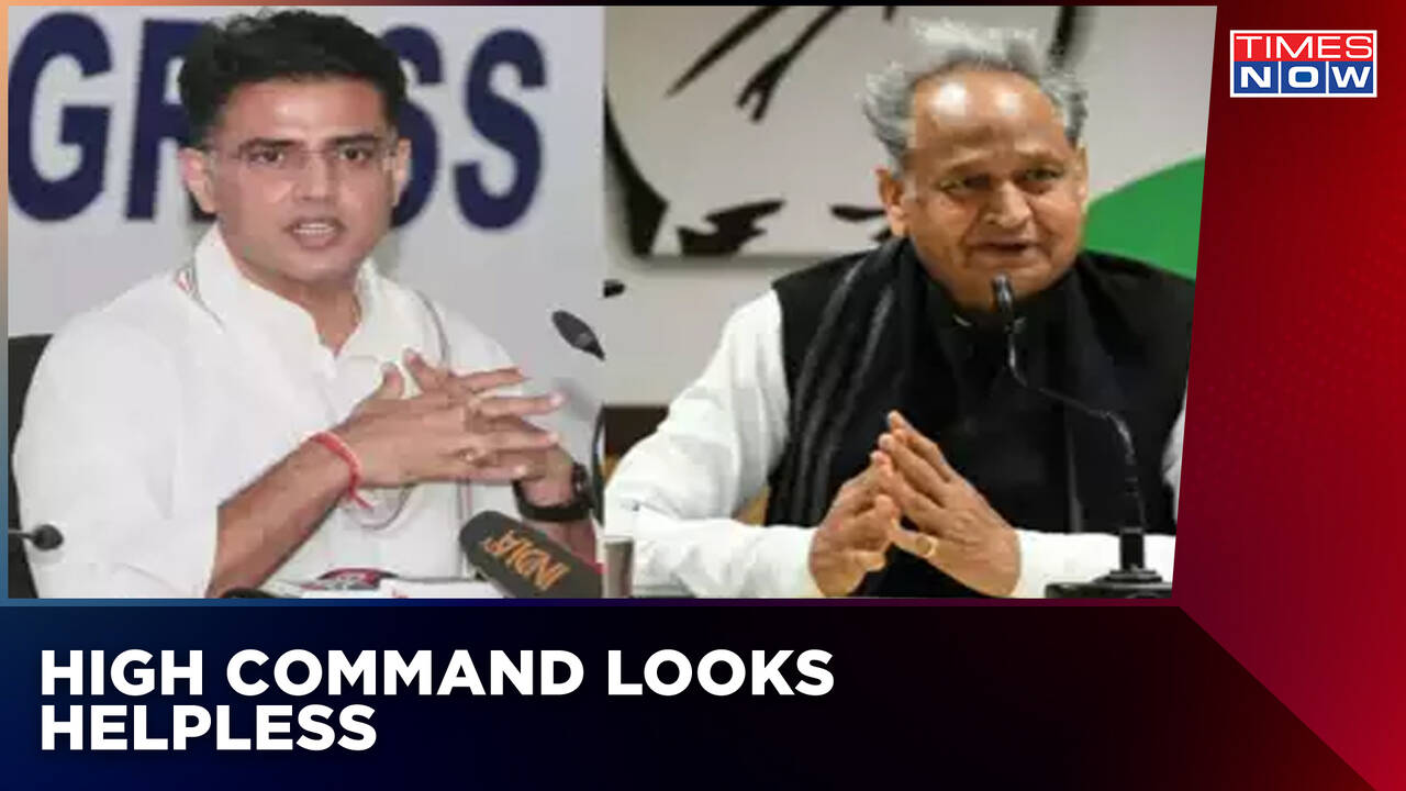 Gehlot Vs Pilot To Break Cong? | Sachin Pilot Refuses To Take Any Question From The Media ...