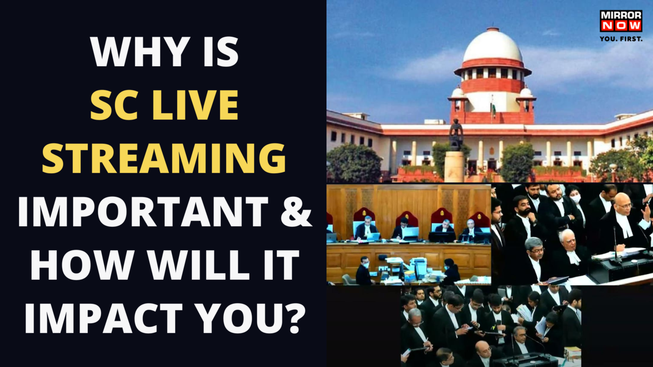 A Historic Move | Supreme Court Starts Live Streaming Court Hearings ...