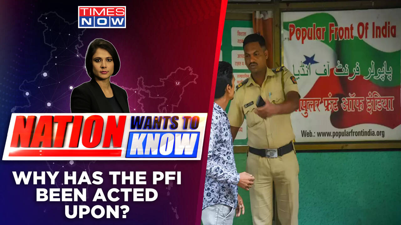 Why Was The Multi-City Crackdown On PFI Carried Out? | Padmaja Joshi ...