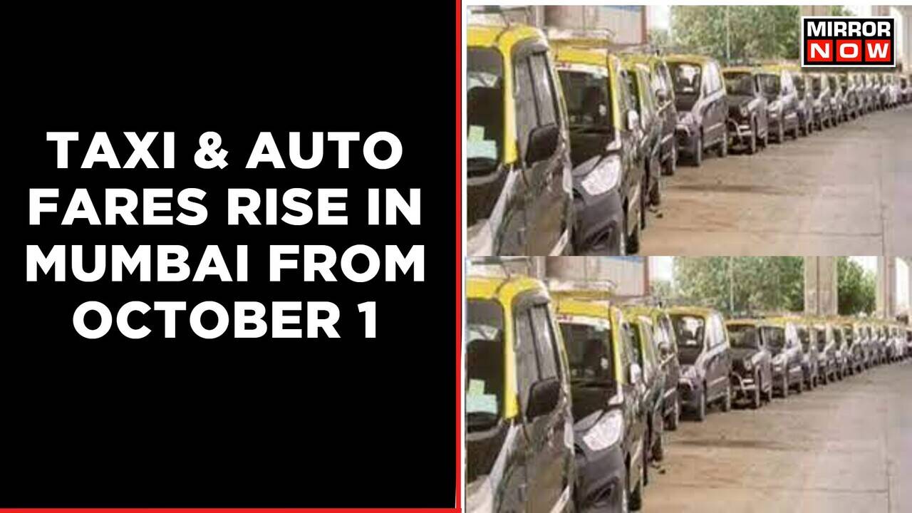 Taxi & Auto Fares Rise In Mumbai From October 1 | Latest News | English ...