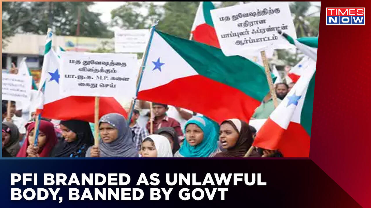 PFI Banned For 5 Years After Several Raids On Popular Front Of India, Notification Shared By The ...