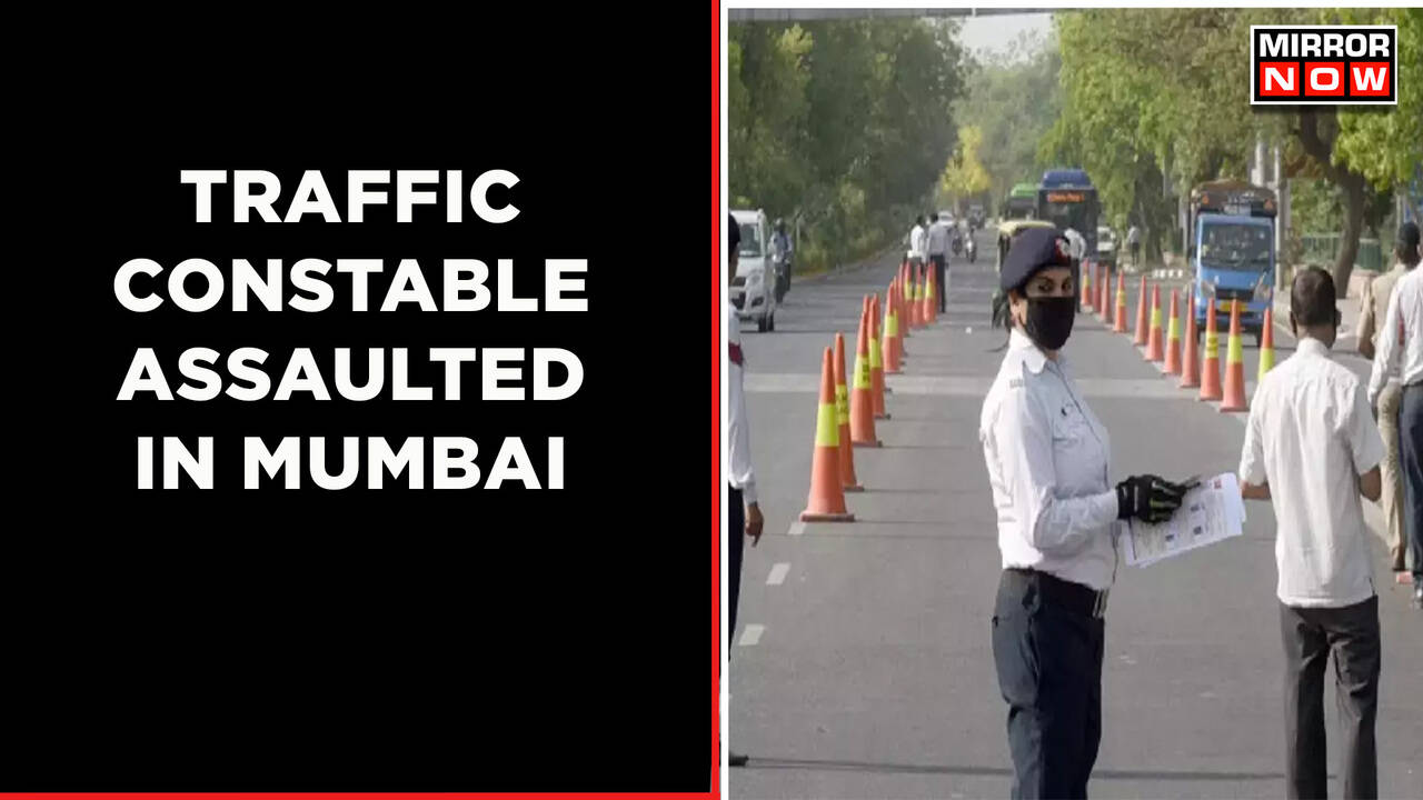 Traffic Constable Dragged By Advocate Near Mumbai | Assaulter Was Angry ...
