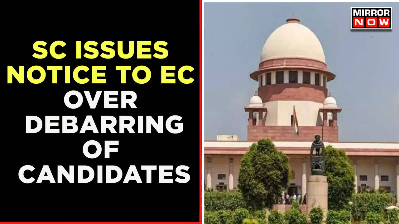 Supreme Court Issues Notice To Election Commission Over Debarring Of ...