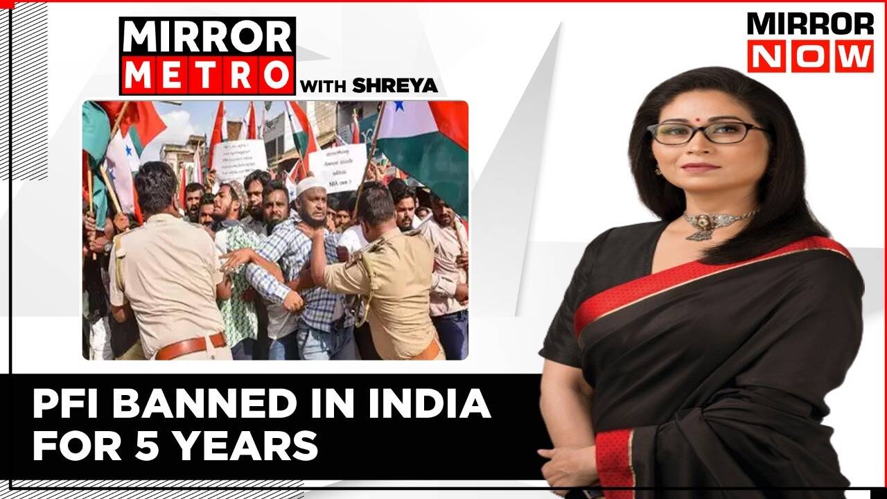 Govt Bans PFI | Why Is The Opposition Comparing RSS With PFI? | Mirror Metro | Times Now