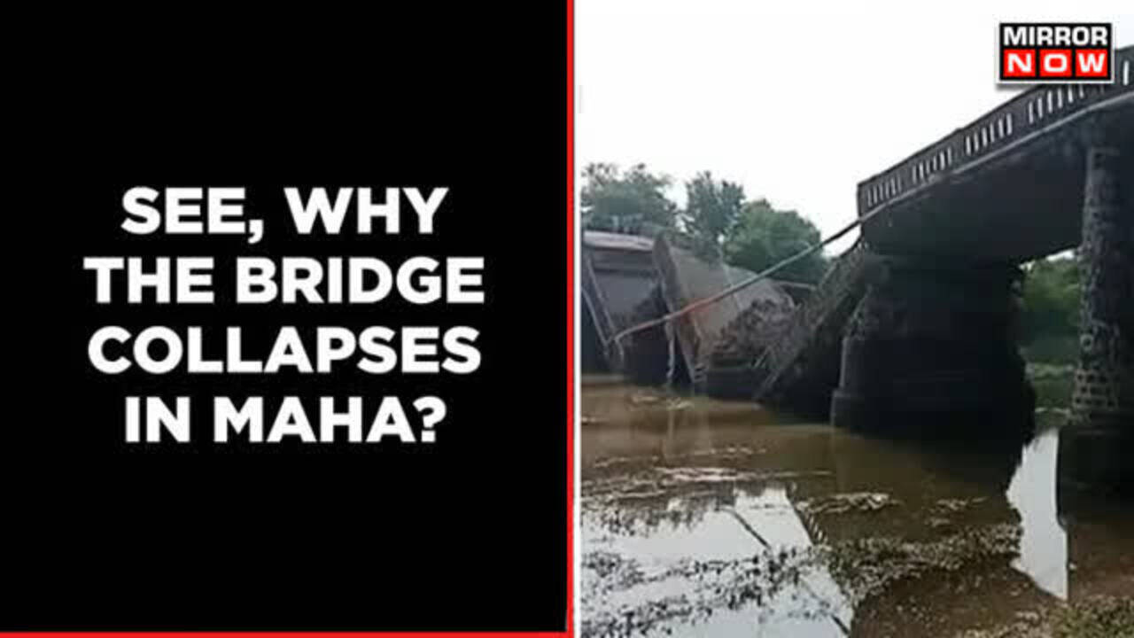 Breaking: Bridge Collapse In Maharashtra; No Casualties Reported So Far ...