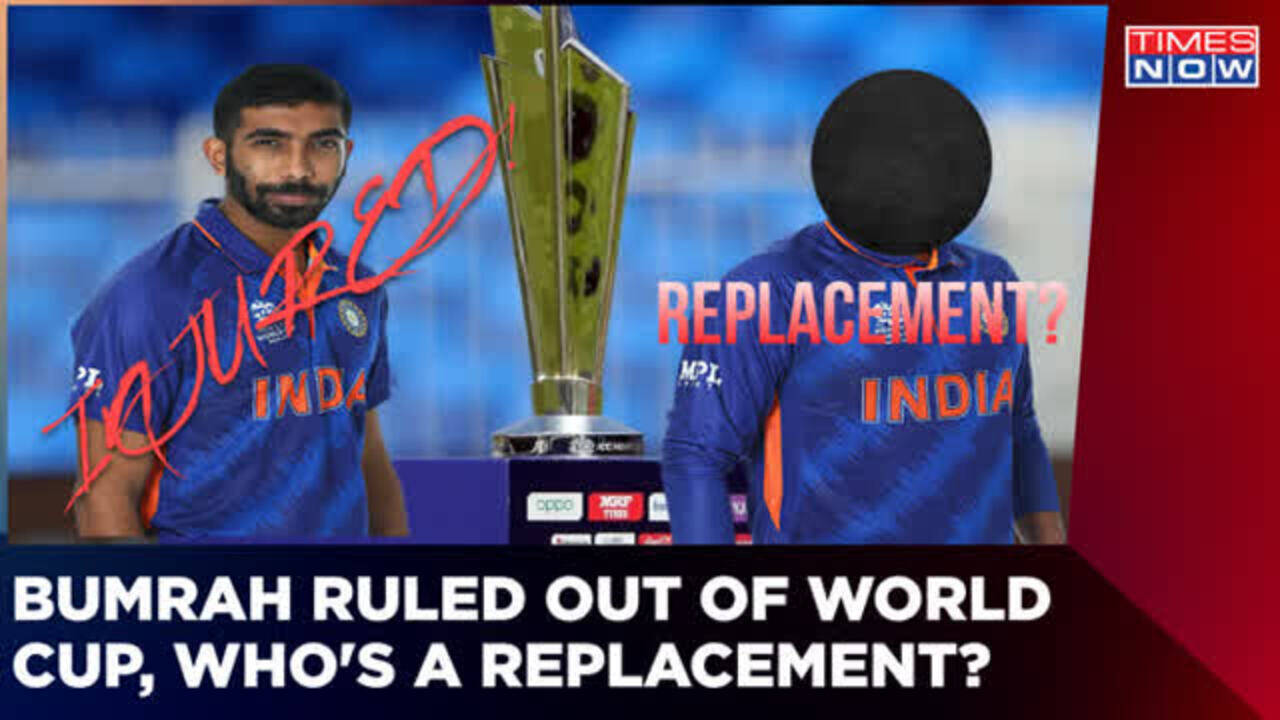 Jasprit Bumrah Ruled Out Of ICC T20 World Cup 2022; Shami Joins In | Sports English News | Times Now