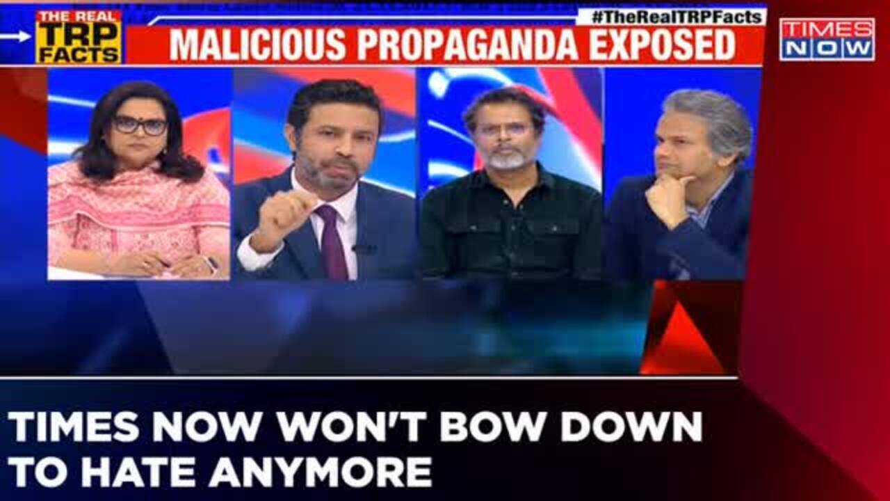 Times Now Editor Rahul Shivshankar and Navika Kumar Speak On TRP Controversy | Do Hard Facts ...