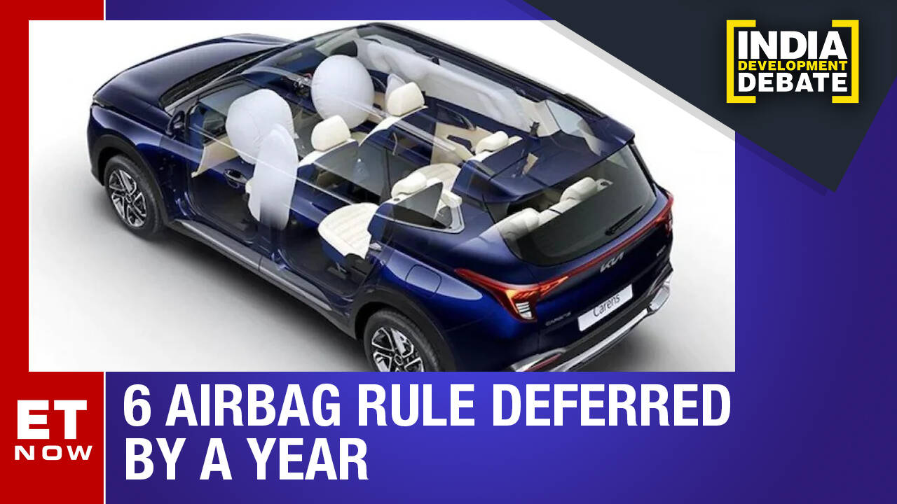 Govt Hits The Break On Mandatory 6 Airbags; Rule Deferred By a Year ...