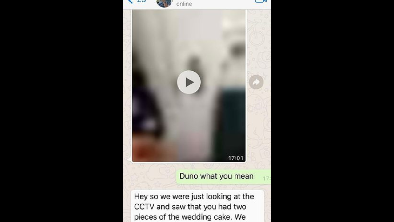 Newlyweds charge guest Rs 333 for eating extra slice of cake after ...