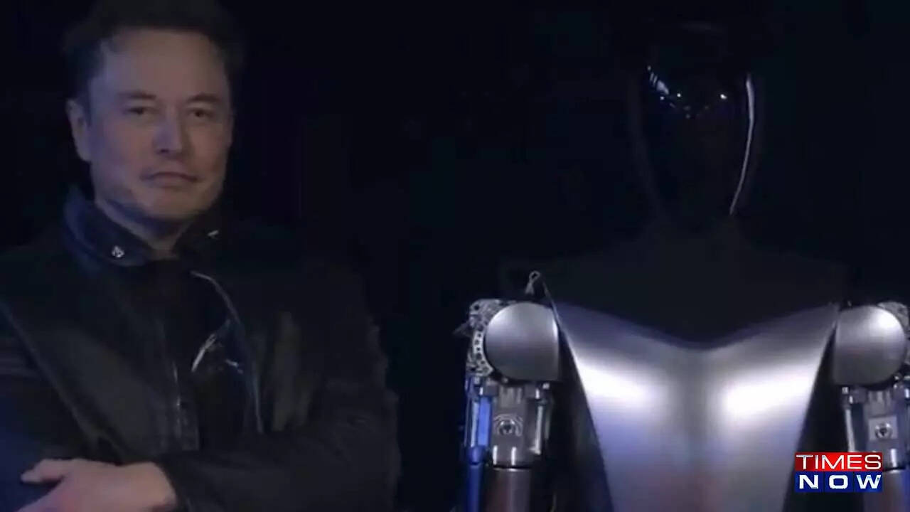 Elon Musk unveils Tesla Bot, says "There will also be a Cat Girl ...