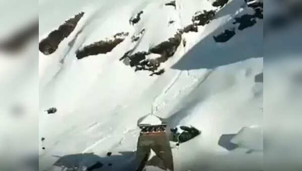 Norwegian diplomat shares a clip of a snow-covered Shiva temple in the ...