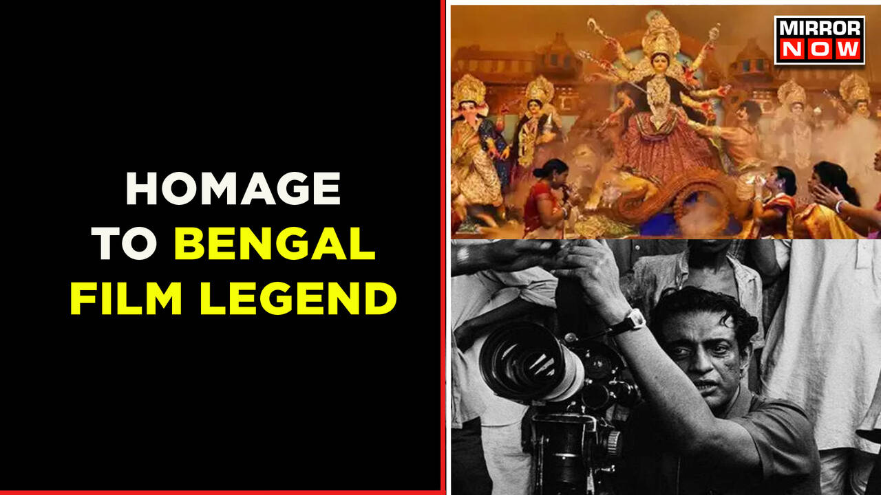 Kolkata's Durga Puja Pandal Pays Tribute To Satyajit Ray On His 101st ...