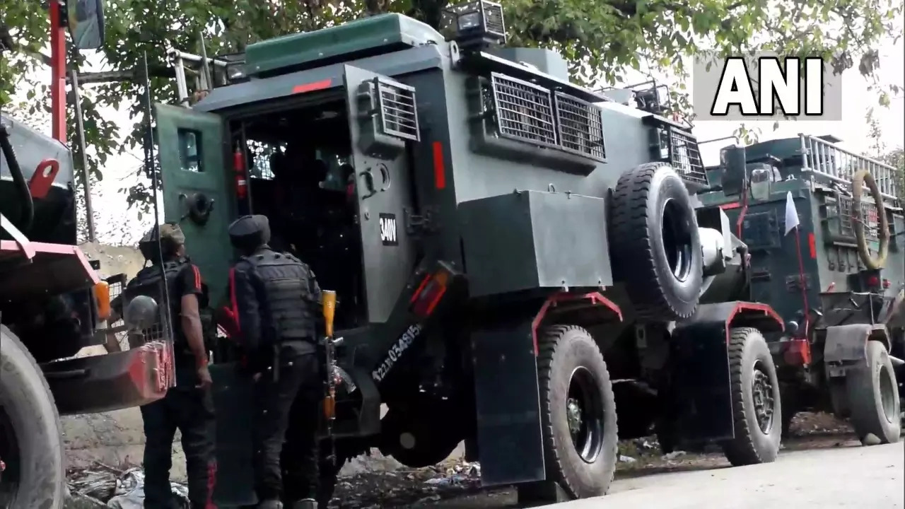 Four militants killed in two separate encounters with security forces in Jammu and Kashmir's ...